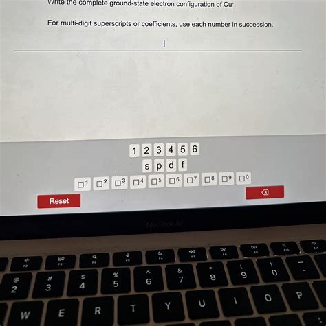 Write The Complete Ground State Electron