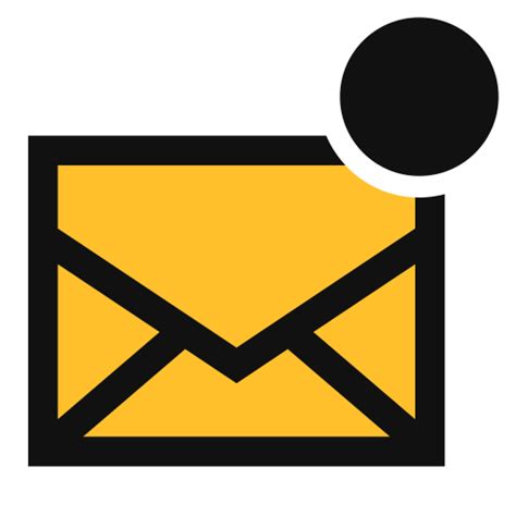 Mail Email Inbox Dm Messages Unread Newsletter Icon Download On
