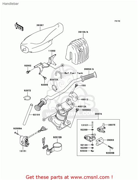 Kawasaki Jt1100 F1 Jetski1100 Stx D I 2001 Usa Handlebar Buy