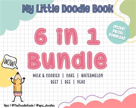 Bundle 6 In 1 Mldb By The Doodle Guide Thehungryjpeg