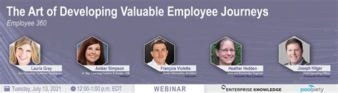 Enterprise Knowledge To Host Upcoming Webinar On Employee 360 Views Enterprise Knowledge