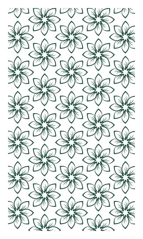 Flat Green Leaf Pattern Background Leaf Pattern Fabric Design Foliage