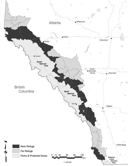 Map Of Wildlife Management Units Wmu Where Bighorn Sheep Are Hunted Download Scientific