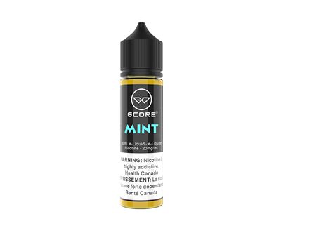 Gcore 60 Ml E Juice Mint20mg 60ml Calgary Vape Store