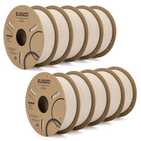 Elegoo Pla Wood 3d Printer Filament 10 Kg Elegoo Eu