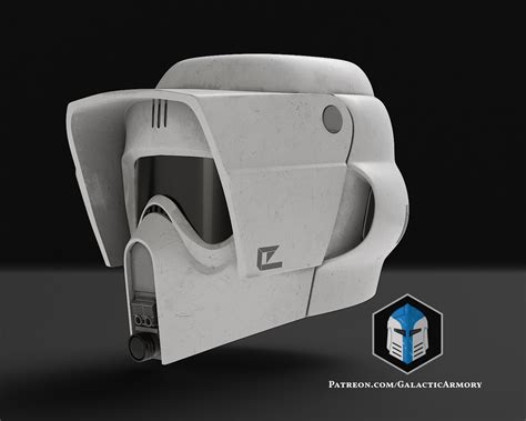 3d File Scout Trooper Helmet 3d Print Files 🪖・3d Print Model To Download・cults