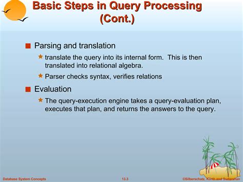 13 Query Processing In Dbms Ppt