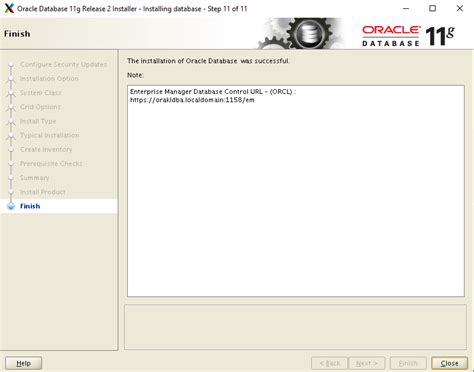 Oracle Database 11gr2 Installation On Oracle Linux 6