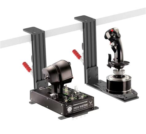 Yaarhej Set Desk Mount For Flight Sim Game Joystick Throttle Hotas System With Logitech X