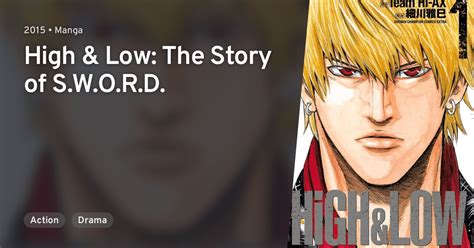 High And Low Manga High Low The Story Of S W O R D Tv Series 2015