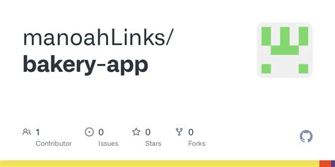 Github Manoahlinksbakery App