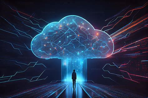 Premium Ai Image Cyber Security Ai Mind Network Management Modern