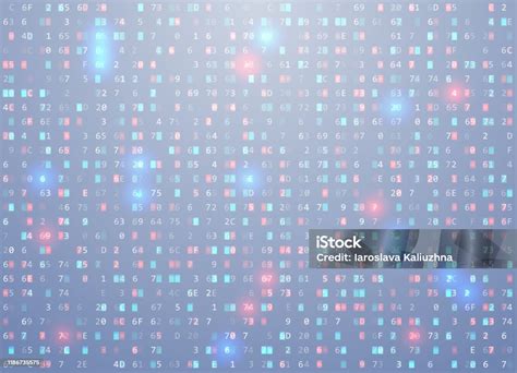 Vector Hex Code Background With Highlight An Important Element Error
