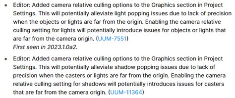 Camera Relative Culling Unity Engine Unity Discussions