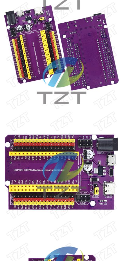 Esp32 Development Board Type Cmicro Usb Cp2102 Wifibluetooth Dual Core Esp32 Devkitc 32 Esp