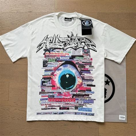 White Hellstar Angels Heaven Tee Fashion Trending Depop