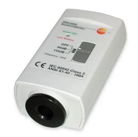testo 94 db 114 db sound level calibrator at ₹ 42680 piece in chennai