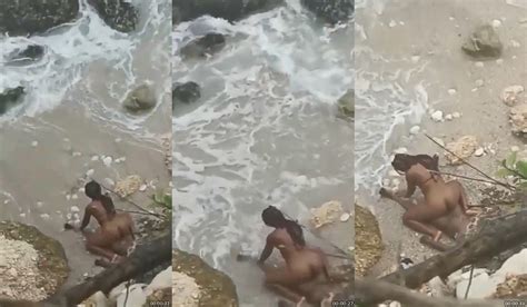 Flagra De Sexo Amador Casal Negro Fodendo Na Praia Cnn Amador