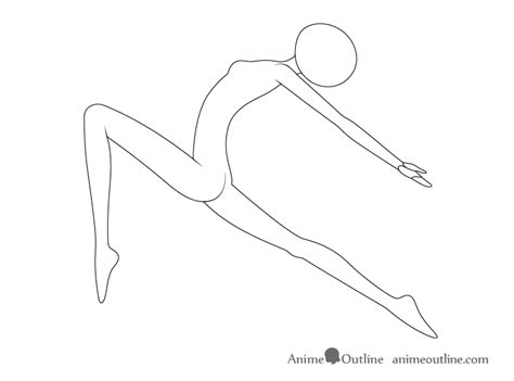 How To Draw Anime Poses Step By Step Animeoutline