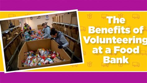 The Benefits Of Volunteering At A Food Bank