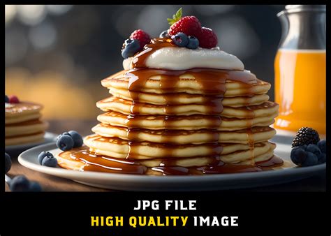 Delicious Pancake Background Graphic By Wodexz · Creative Fabrica