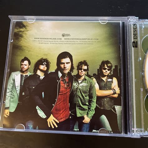 Extreme Behavior By Hinder Cd And Dvd 2005 2 Disc Retro Unit