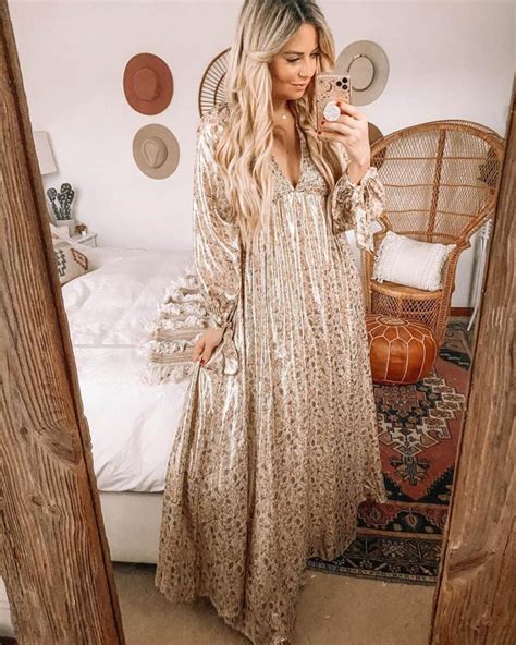 How To Style A Bohemian Maxi Dress Boho And Flower