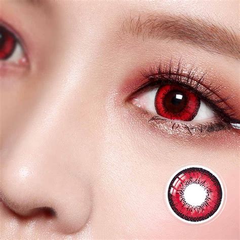 Prescription Colored Contacts Clear Vision Stylish Eyes Honeycolor