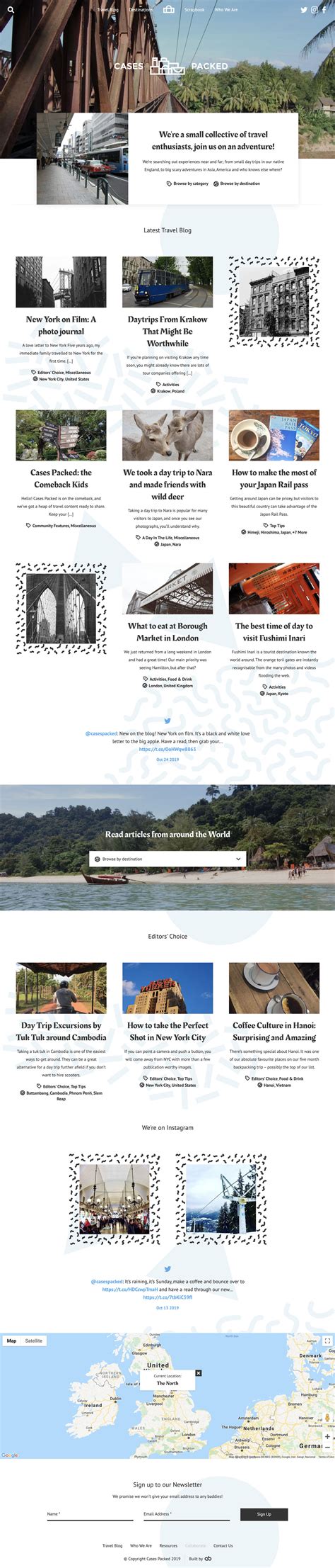 Cases Packed Adam Beecham