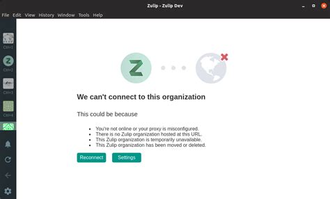 improve reconnect error page · issue 862 · zulip zulip desktop · github