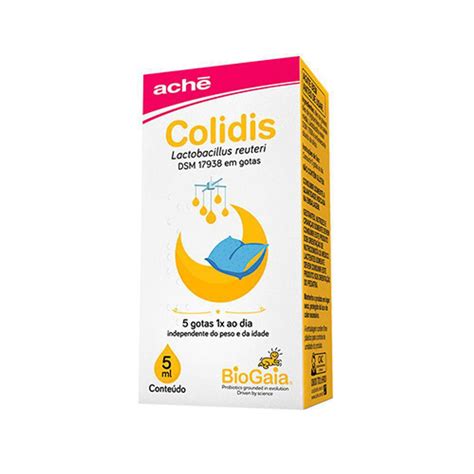 Colidis 5ml Cólicas E Desconfortos Abdominal De Bebes Em Promoção Na