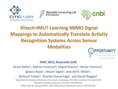 Pdf Kinect Imu Learning Mimo Signal Mappings To Automatically Translate Activity Recognition