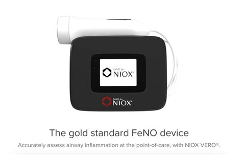 Niox Vero® The Device Of Choice For Feno Testing Feno By Niox® Uk