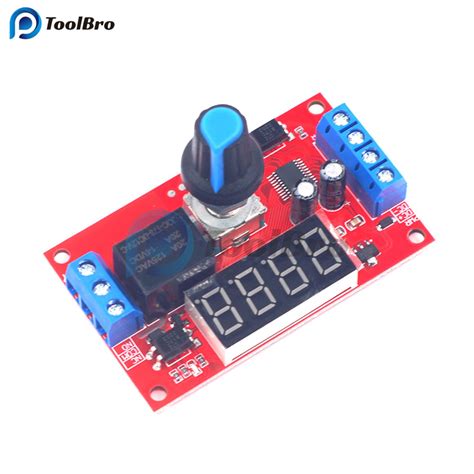 Programmable Time Delay Relay DC V Optocoupler Isolation Pulse Cycle Power Off Trigger Timing