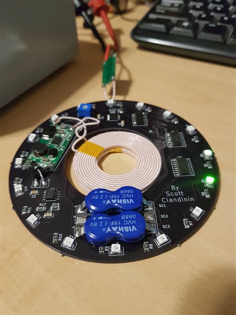 Gallery LED Coaster Wireless Batteryless Hackaday Io
