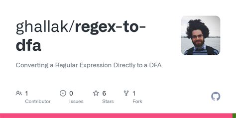 Github Ghallakregex To Dfa Converting A Regular Expression Directly To A Dfa