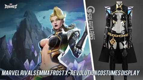 Marvel Rivals Emma Frost X Revolution Cosplay Costumes Display Youtube