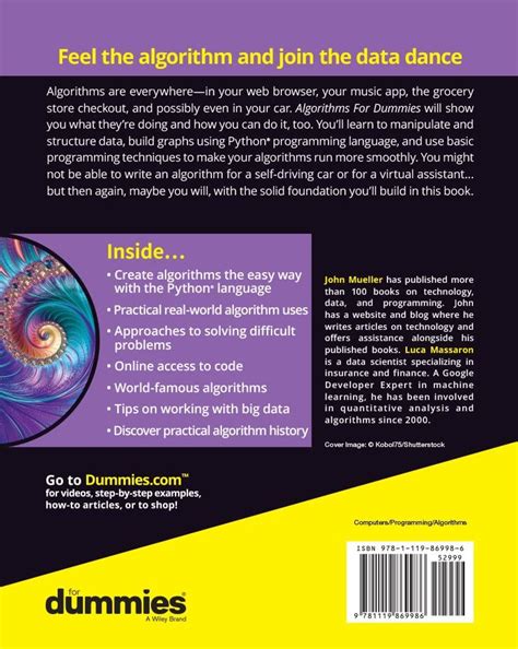Algorithms For Dummies 2nd Edition E Books Max30