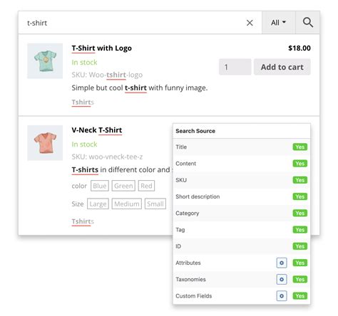 Advanced Woo Search Advanced AJAX Search Plugin For WooCommerce