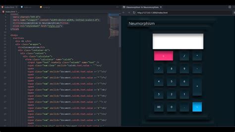 Glassmorphism Vs Neuromorphism Css Html Javascript No Talking Coding Youtube