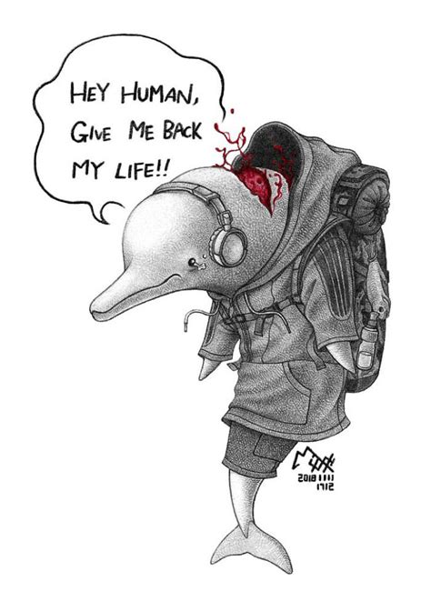 Artist Tries To Raise Awareness About Animal Abuse With These 33
