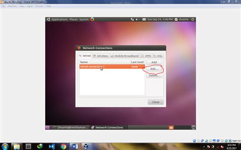 Cara Untuk Mengkoneksikan Jaringan Host Only Adapter Dengan Menggunakan OS Windows 7 Dan Ubuntu