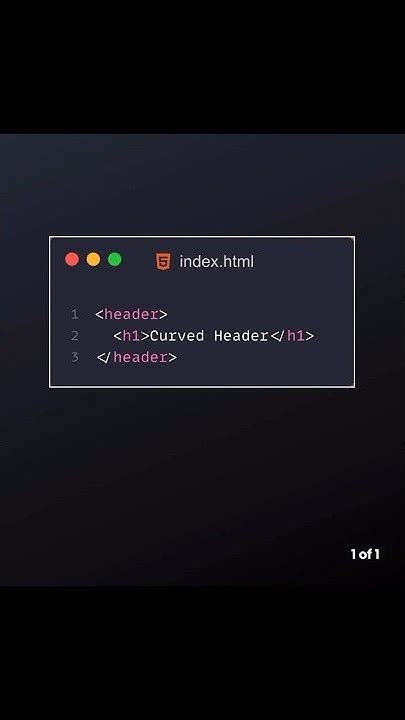 Curved Header Animation Using Css Css Learning Shorts Fun Youtube