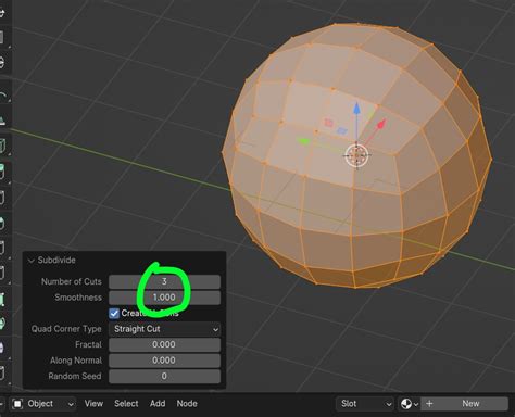 how to remove creases on circle mesh while using subdivision modifier