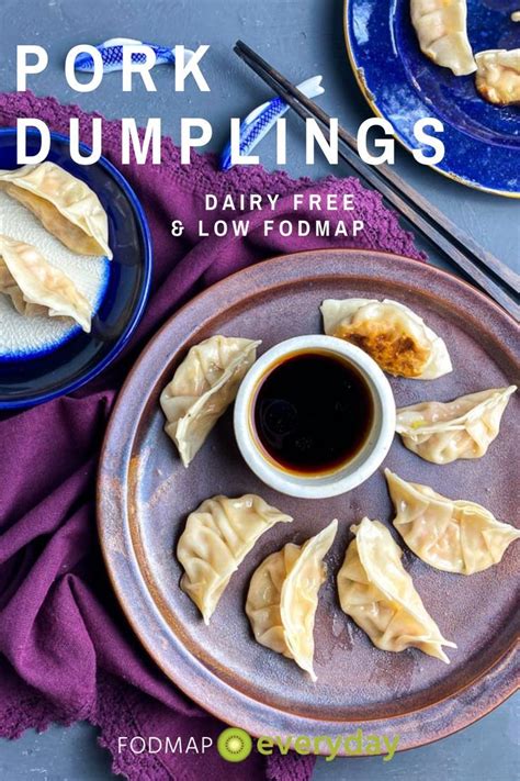 Low Fodmap Pork Dumplings Recipe Fodmap Recipes Low Fodmap