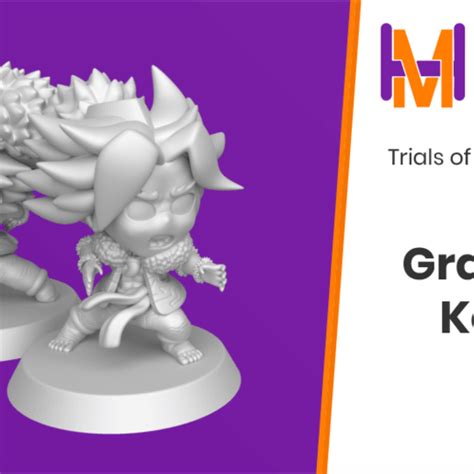 Download Free Stl File Chibi Kevin Trials Of Mana Seiken Densetsu 3