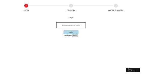 react stepper forked codesandbox