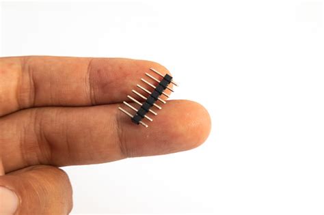 Modul Header Dari Jumper Memegang Jari Modul Ini Digunakan Untuk Penghobi Elektronik Untuk Bahan