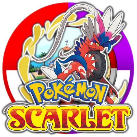 Pokemon Scarlet Logo By Firzecrescent On Deviantart