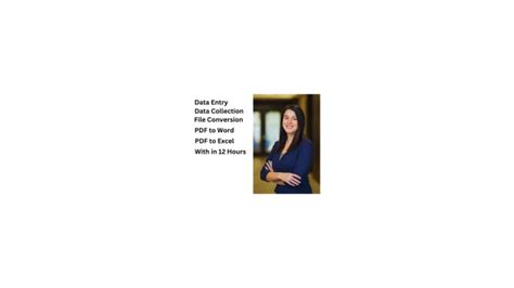 Data Entry Typing Work File Conversion Data Collection By